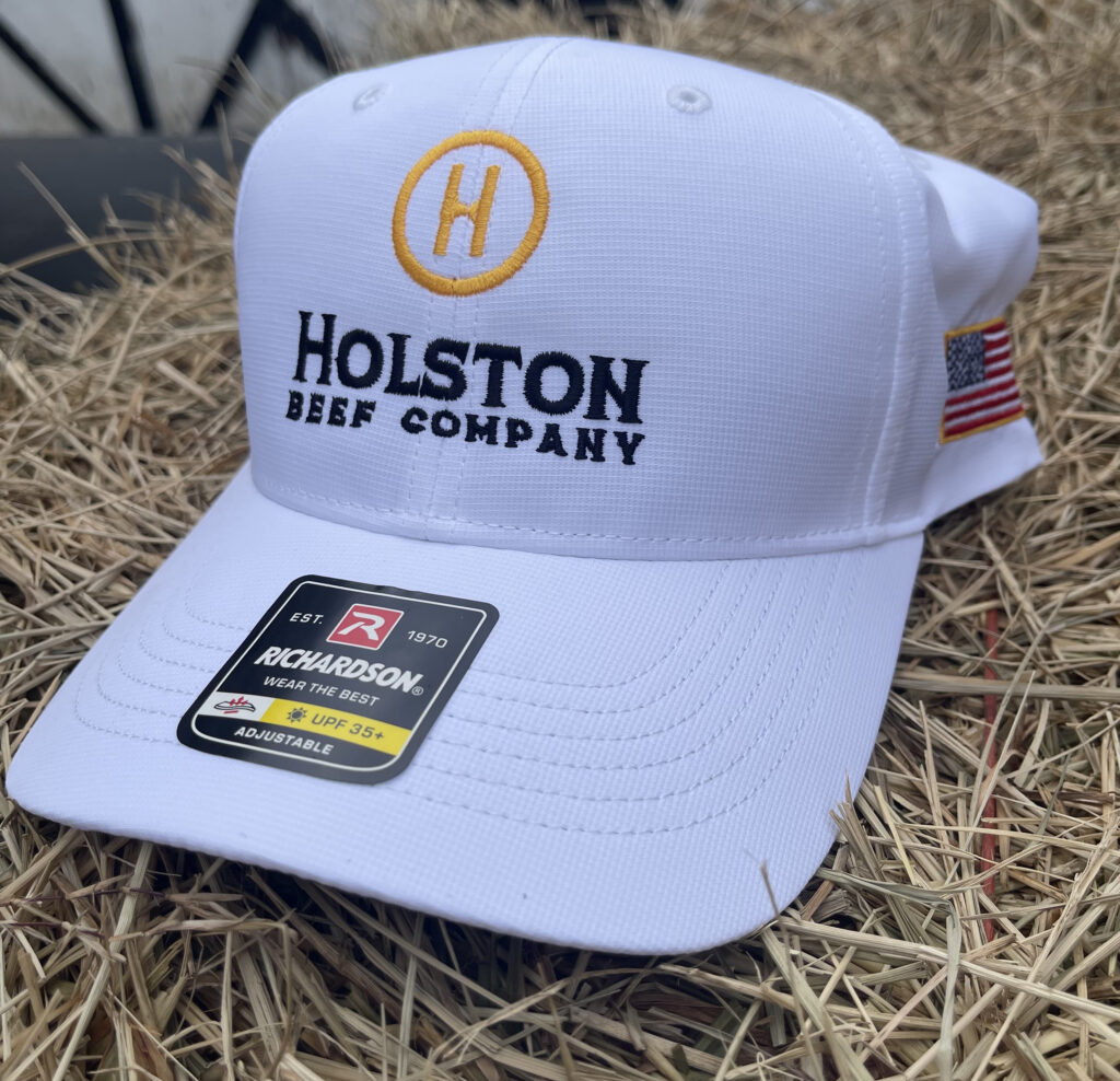 HBC Performance Hat White - Holston Beef Company